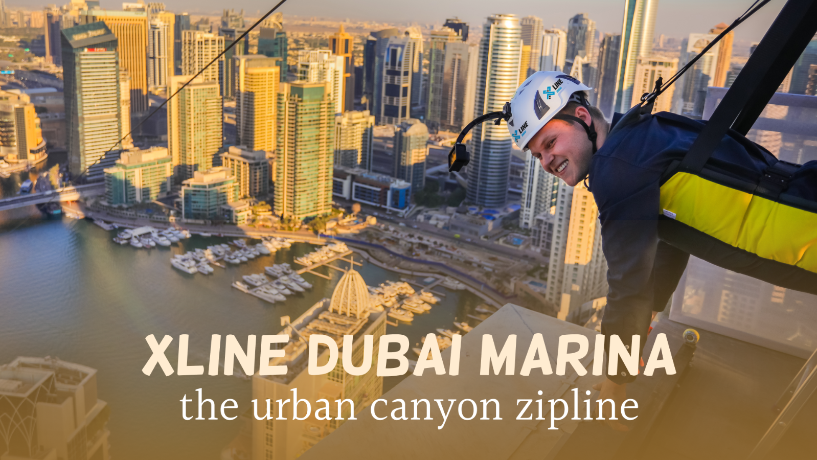 XLine Dubai Marina – Solo Zipline | Comedy Event in Dubai
