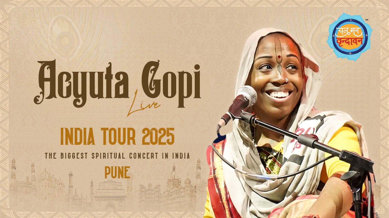 Chal Man Vrindavan ft. Acyuta Gopi Live | Pune | Event in Pune