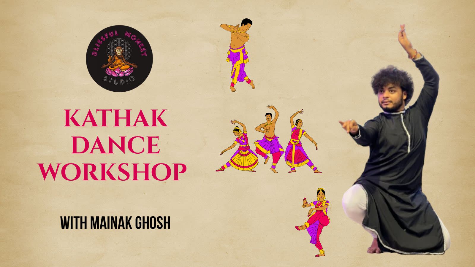 Kathak Dance Workshop | Blissful Monkey Studio | Event in Kolkata