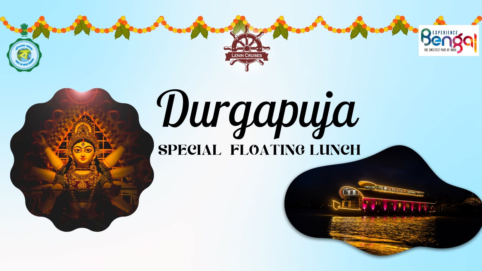 Durga Puja Lunch - Floating Buffet NON SAILING | Event in Kolkata