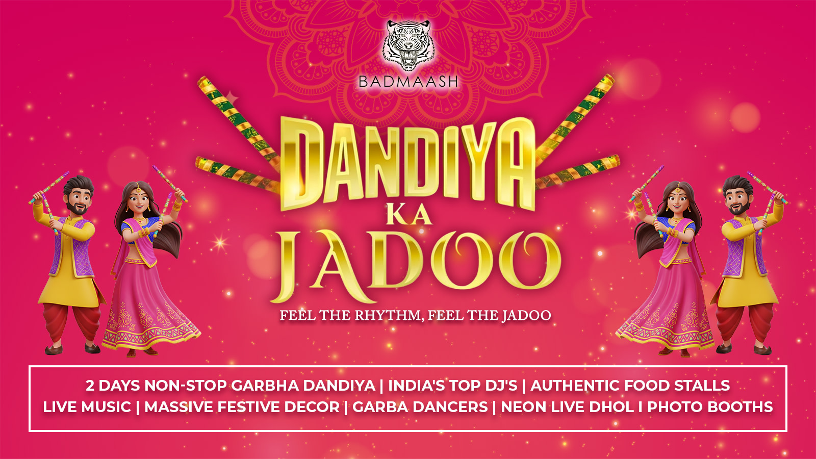 Dandiya Ka Jadoo | Biggest Dandiya Night In Bangalore | Event in Bengaluru