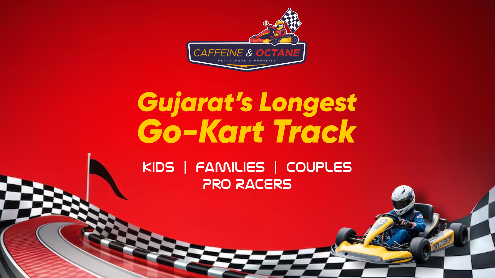Caffeine and Octane - Go Karting | Event in Ahmedabad