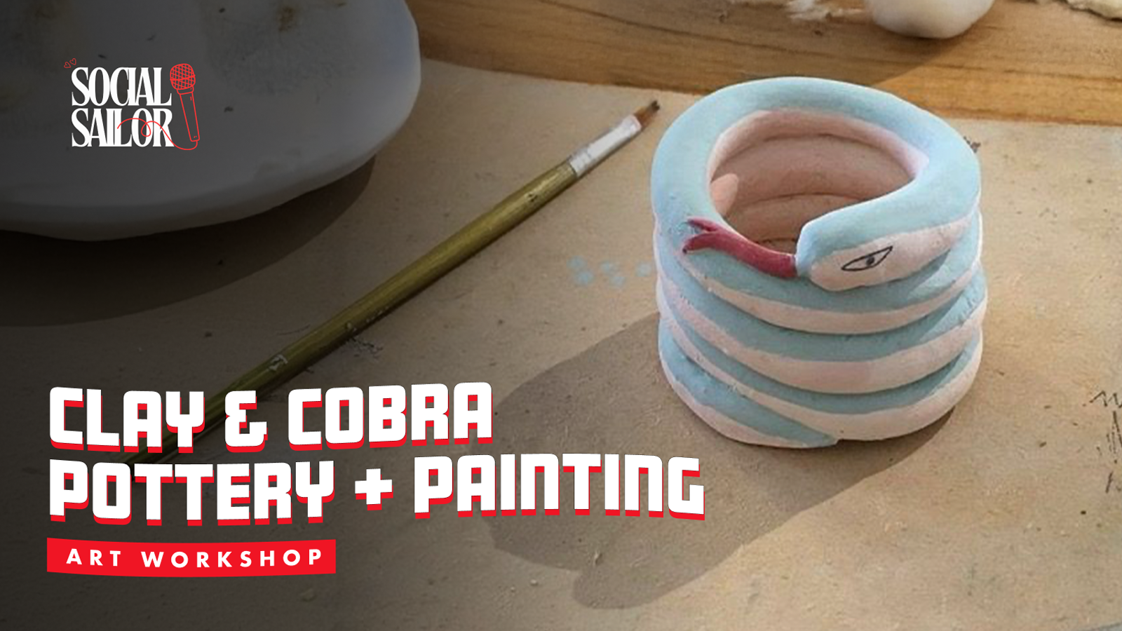 Clay & Cobra Pottery + Painting | Pune | Event in Pune