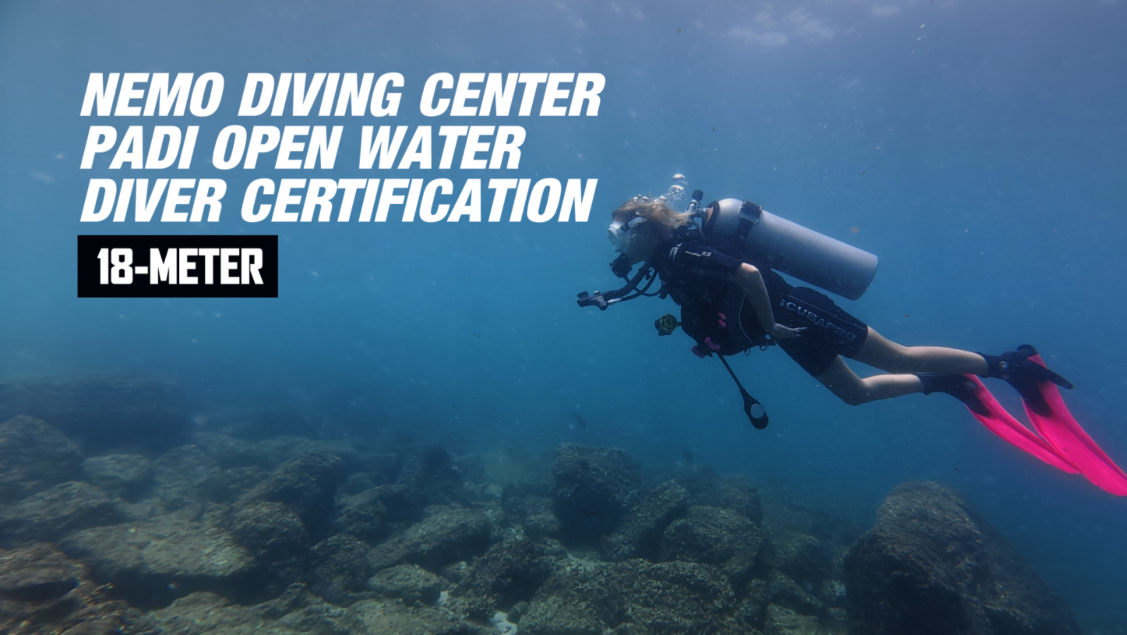 Nemo Diving Center – PADI Open Water Diver Certification (18-Meter ...