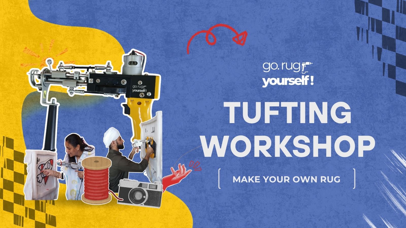 Go Rug Yourself: Tufting Workshop | Bengaluru | Event in Bengaluru