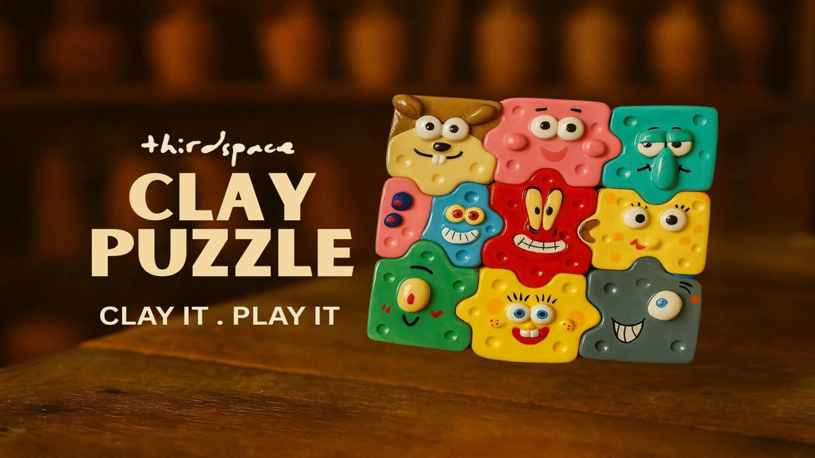 Book tickets to Clay Puzzle Workshop