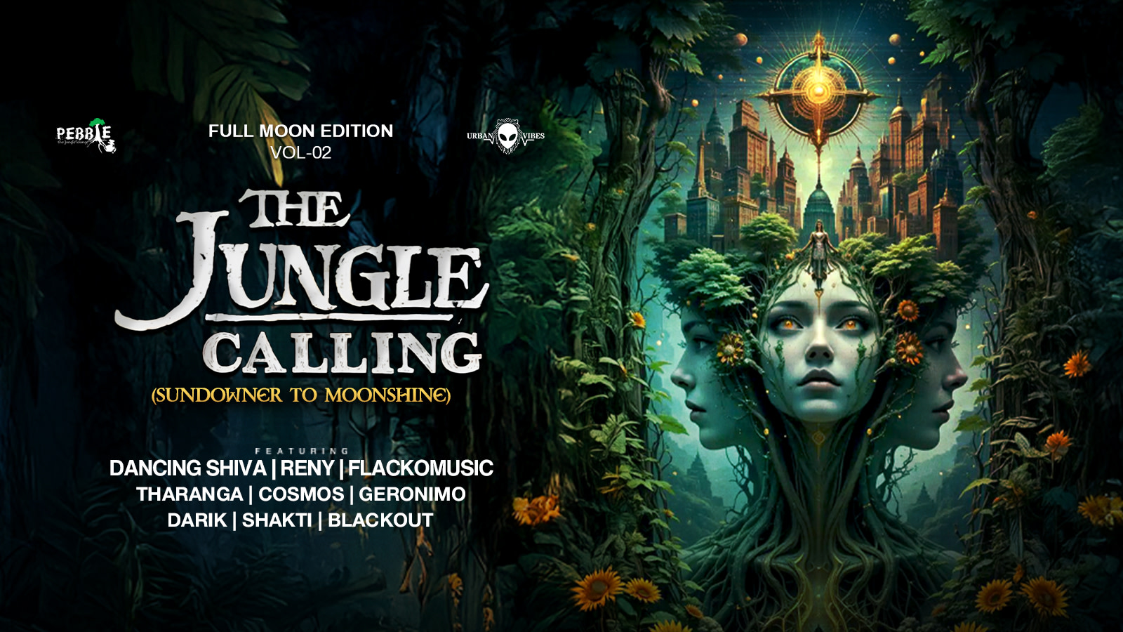 The Jungle Calling Full Moon Edition at Pebble | Event in Bengaluru