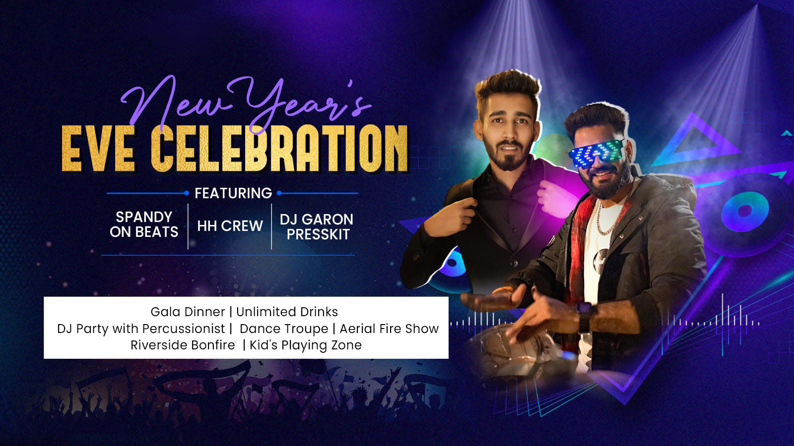 NYE 2026 at Prana Resorts | Event in Pune