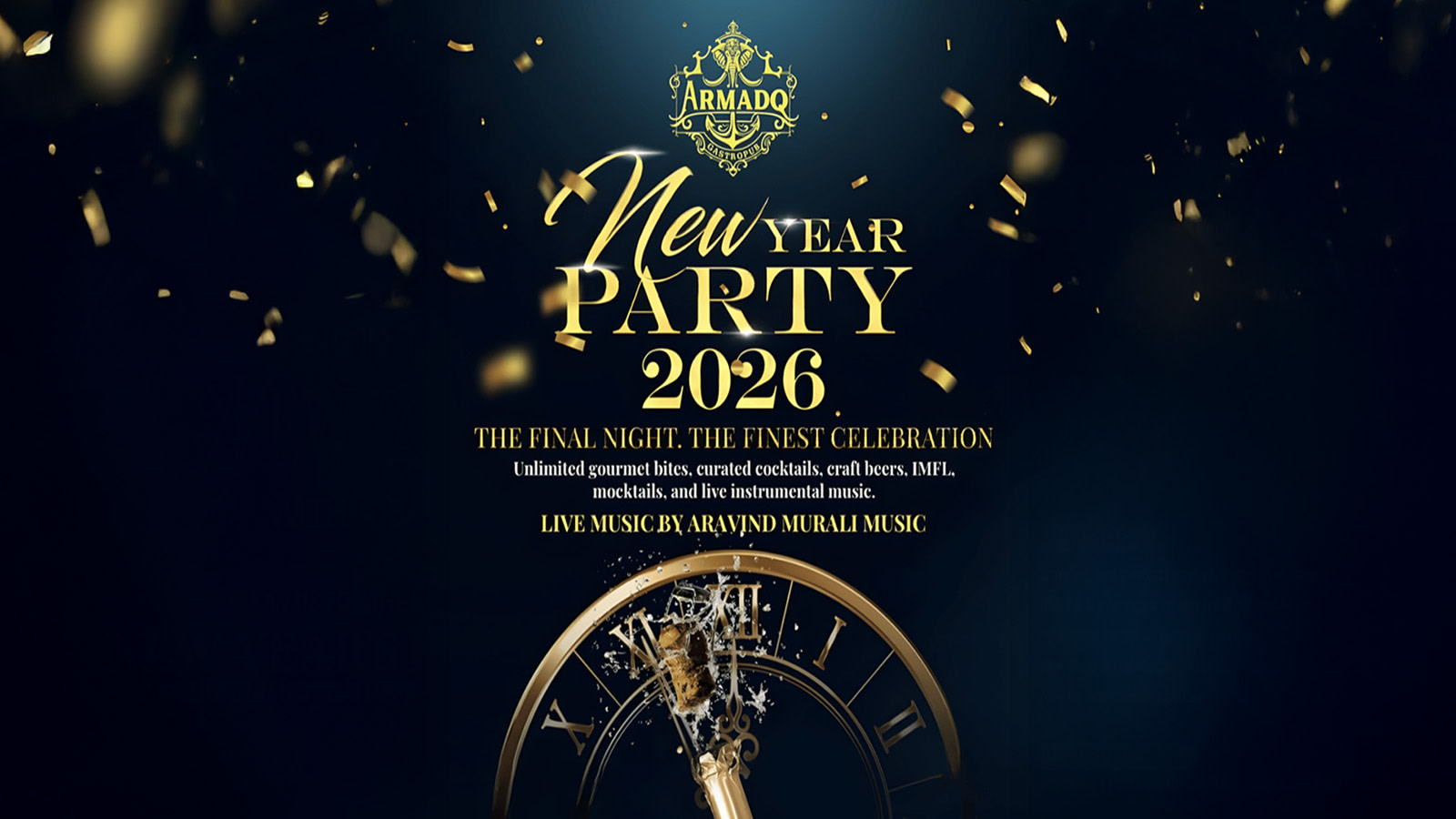 ArmaDQ NYE Party 2026 | Event in Bengaluru