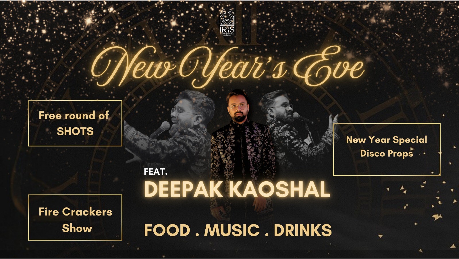 NYE 2026 - IRIS | Event in Indore