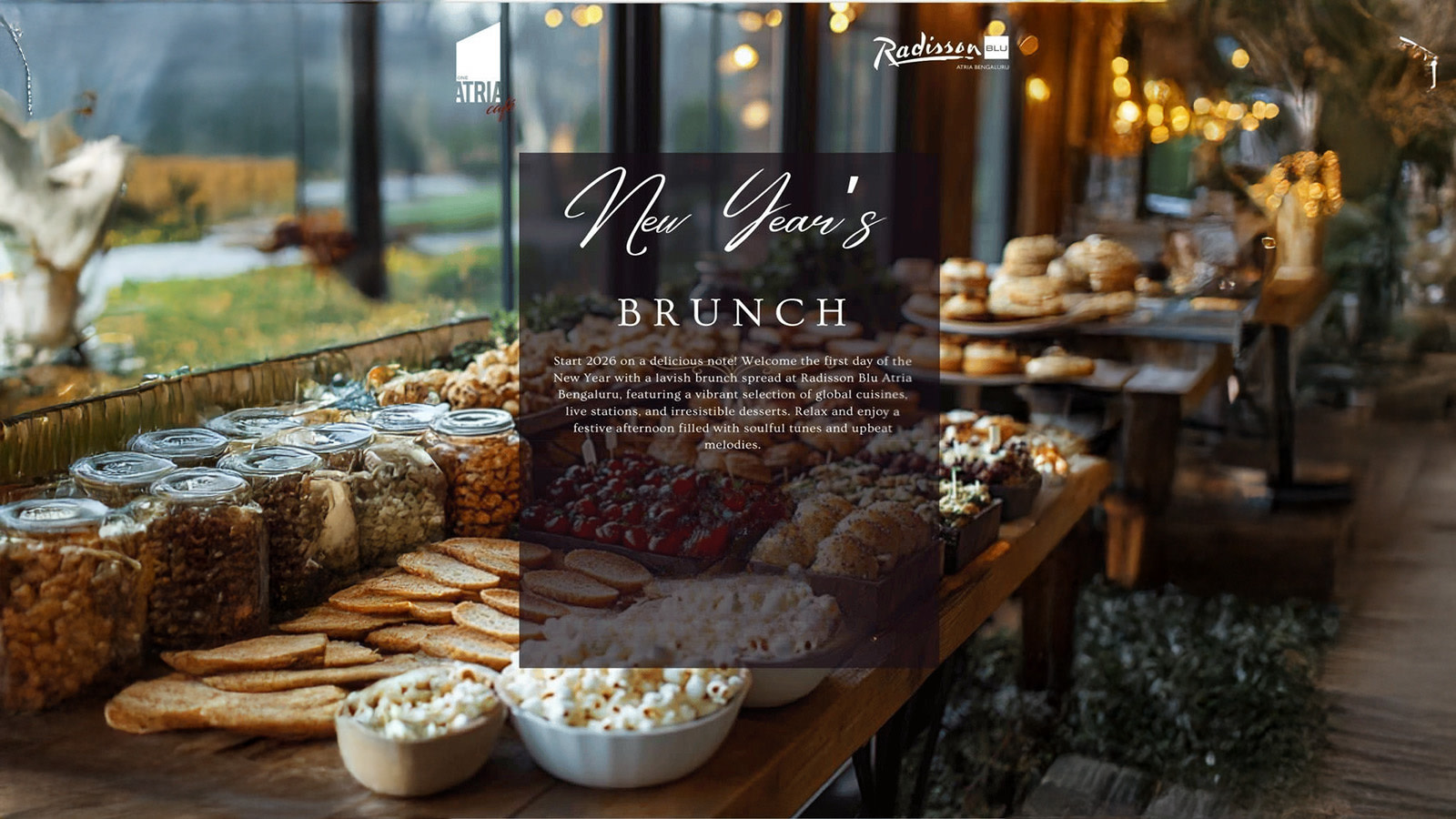 New Year Brunch at One Atria Cafe | Event in Bengaluru