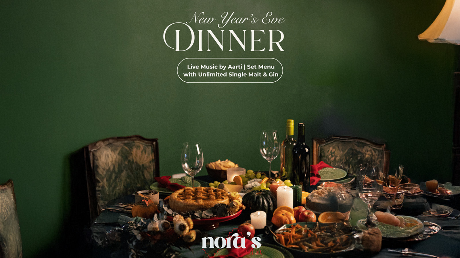 New Year's Eve Dinner at Nora's Cantina | Event in Goa