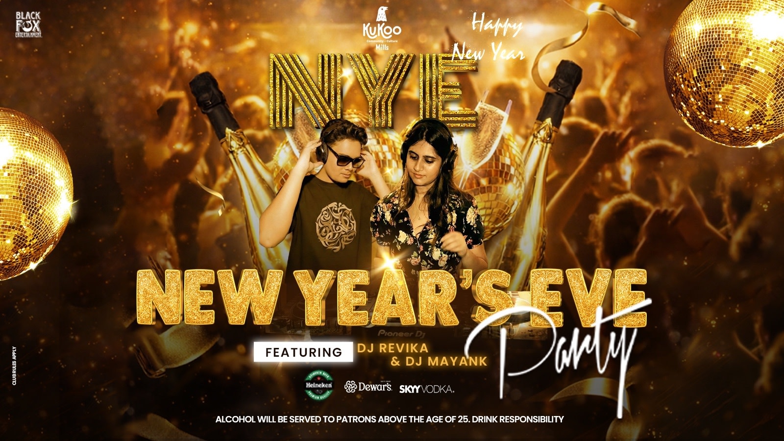 New Year's Eve Party at Kukoo Mills | Event in Pune
