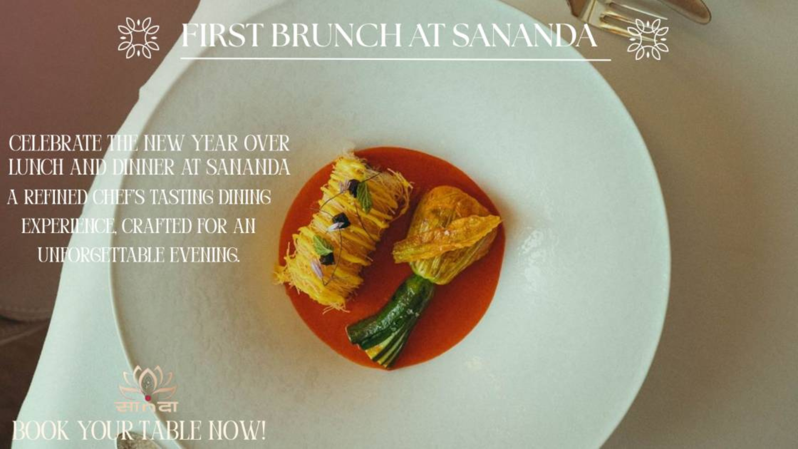 First Light at Sananda: New Year Brunch & Dinner | Event in Noida