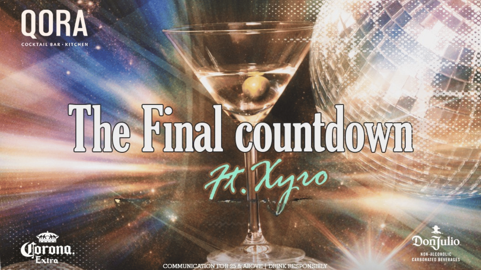 THE FINAL COUNTDOWN at Qora | Event in Pune