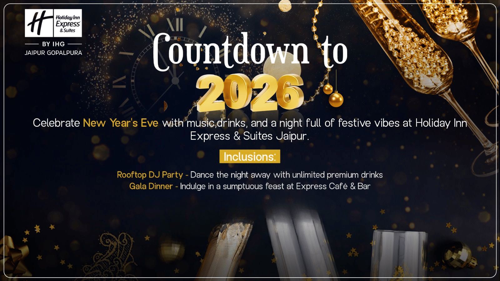 New Year Bash - Countdown to 2026 | Event in Jaipur