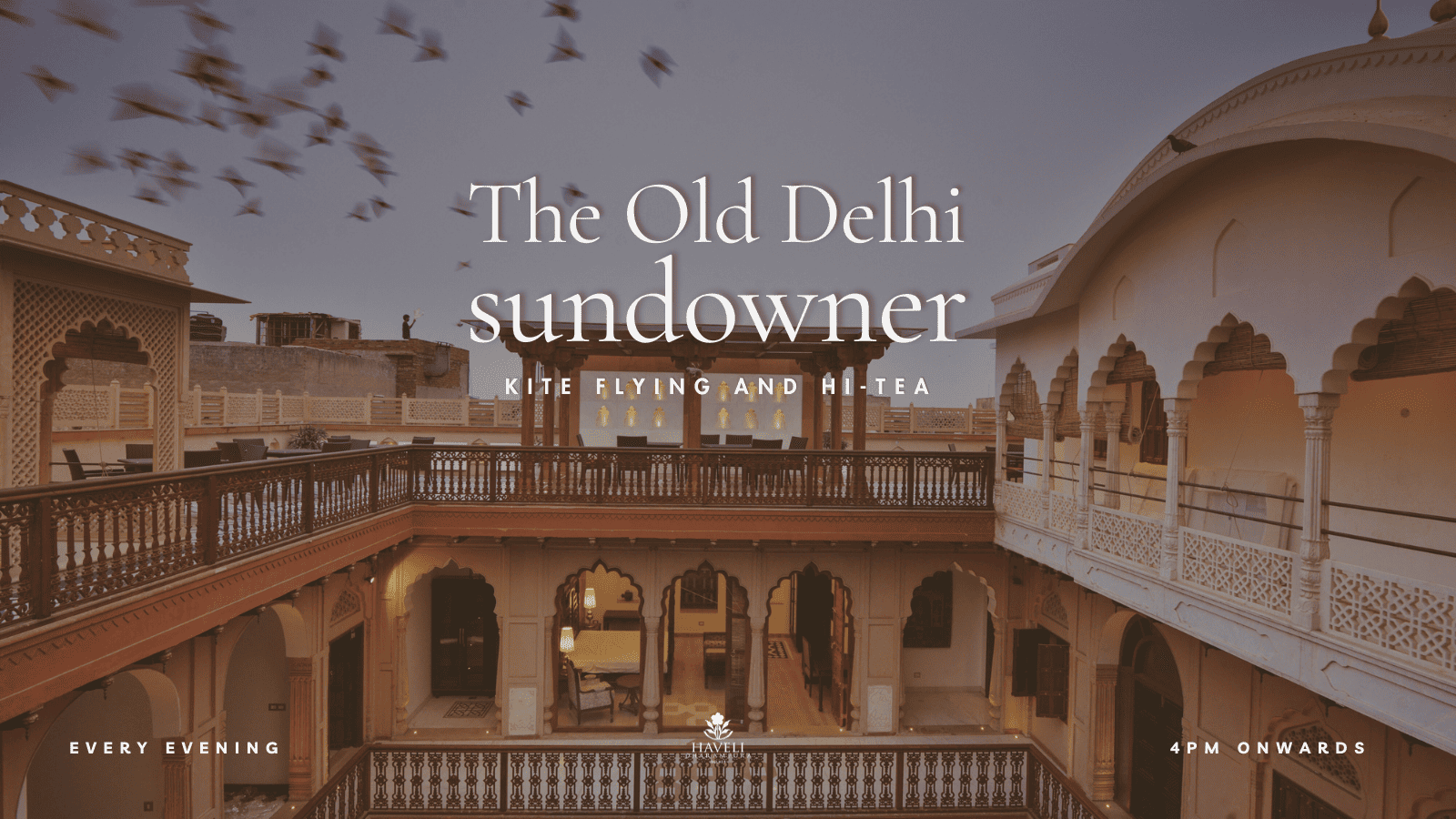 The Old Delhi Sundowner - Kite Flying and High Tea | Event in New Delhi