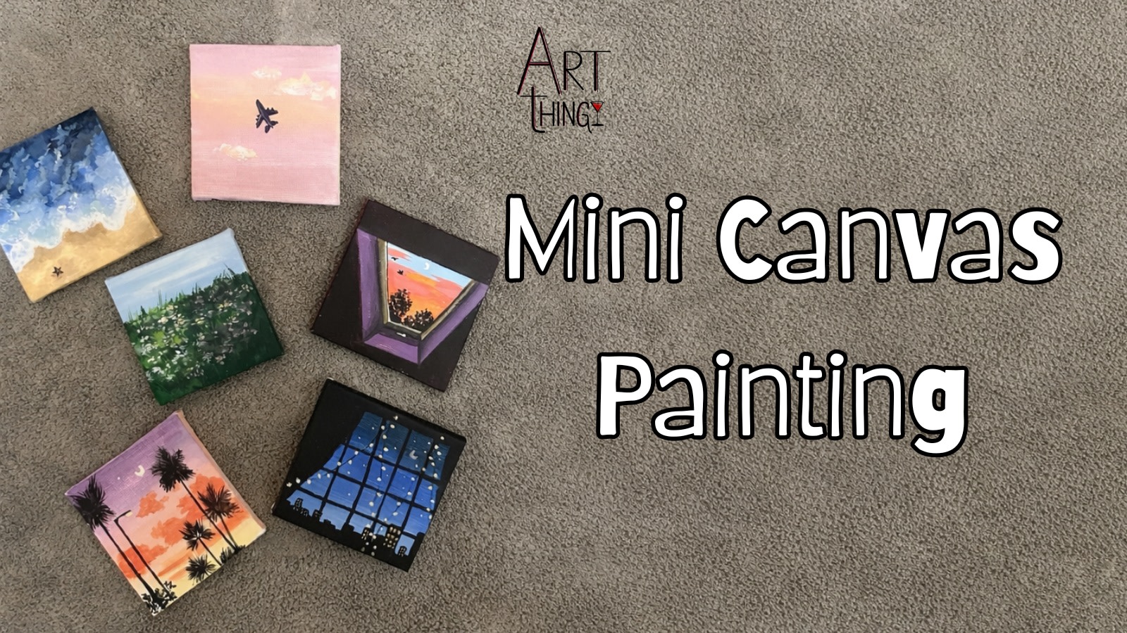 Mini Canvas Painting | Event in Kolkata