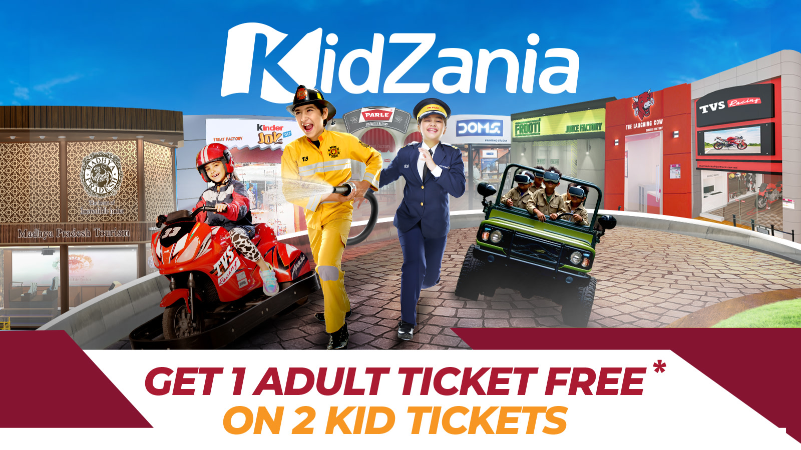 Book tickets to KidZania | Mumbai