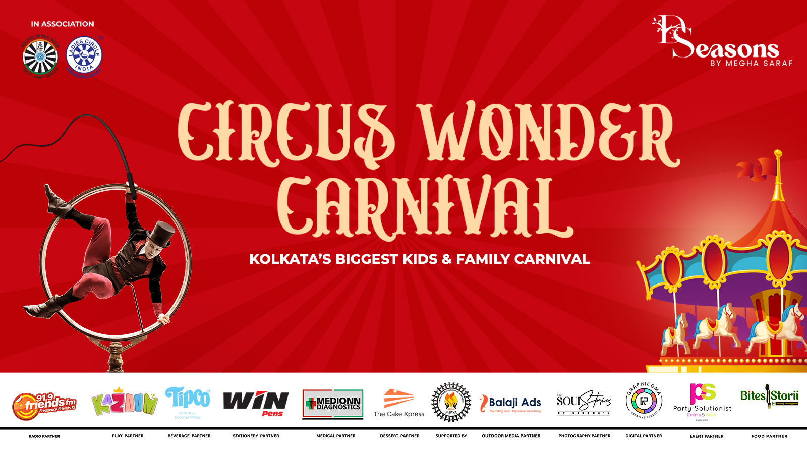D Seasons - Circus Wonder Carnival | Event in Kolkata