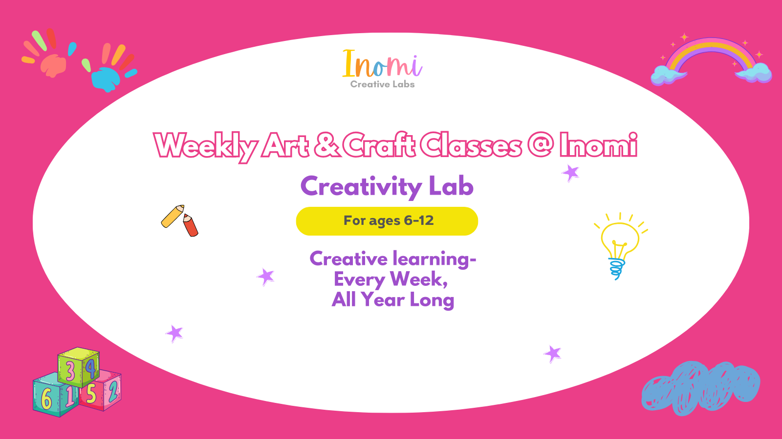 Creativity Labs – Creative Weekly Classes for Kids | Event in Gurugram
