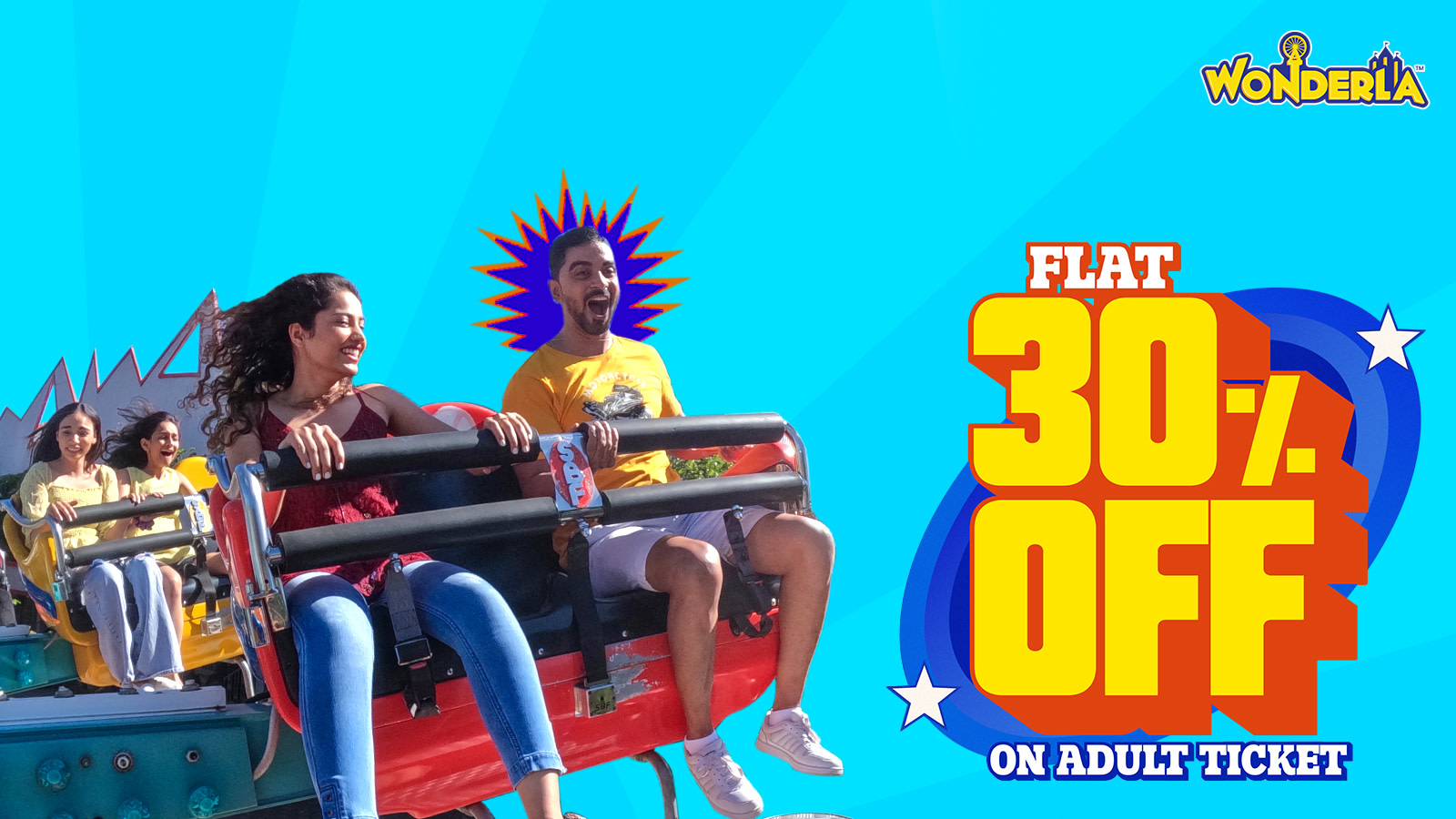Book tickets to Wonderla Amusement Park | Hyderabad